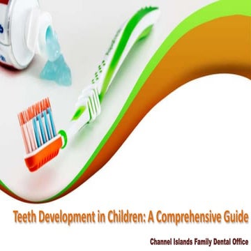TEETH DEVELOPMENT IN CHILDREN | PDF
