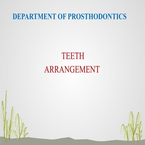 teeth selection and arrangement - Copy.pptx