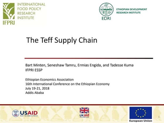 Khalid Siddig - Sudan’s Agri-Food System Diagnostic | PPTX