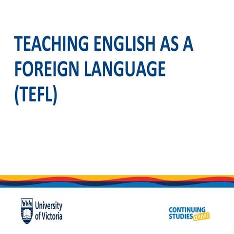 TEFL at UVic | PPT