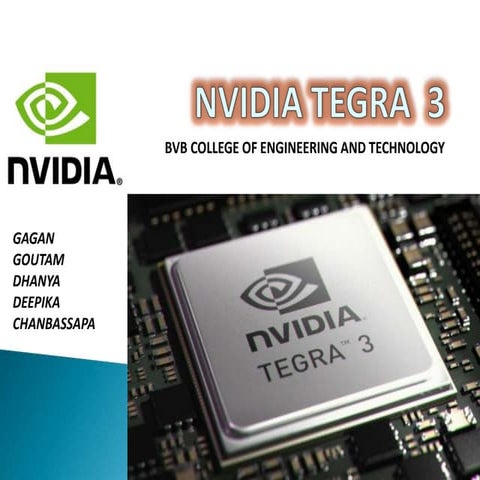 Tegra3 comparision on Android and Windows presentation | PPT