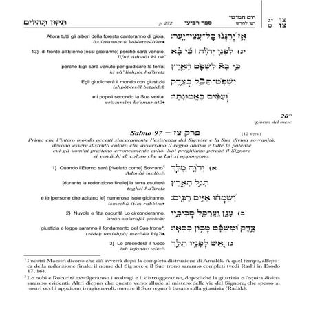 Tehillim giorno 20 | PDF