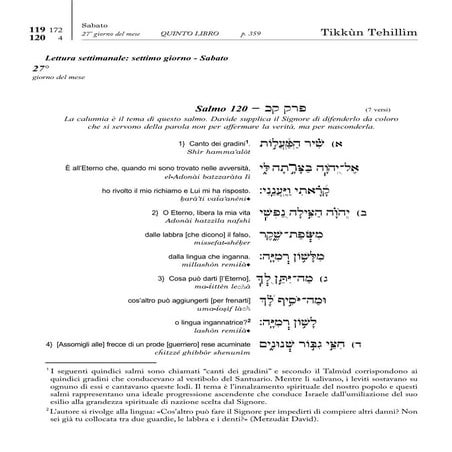 Tehillim giorno 27 | PDF