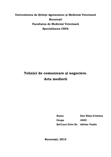 Tipurile de comunicare | DOCX