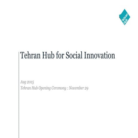 Tehran hub presentation | PPT
