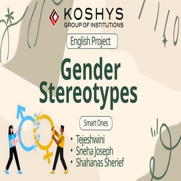 Gender Equality Based Powerpoint Presentations | PPTX