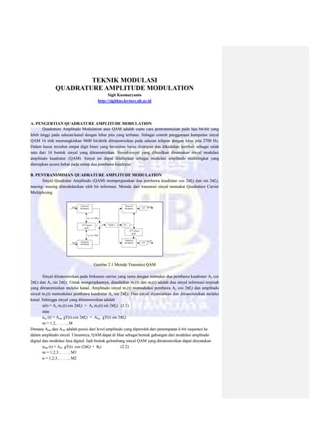 Modulasi frekuensi dan modulasi phase (Fm dan Pm) | PPTX