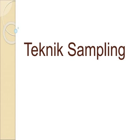teknik-sampling-statuistik-151222151340.ppt