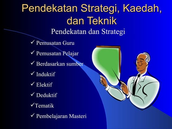 Strategi dan Kaedah Pengajaran | PPTX
