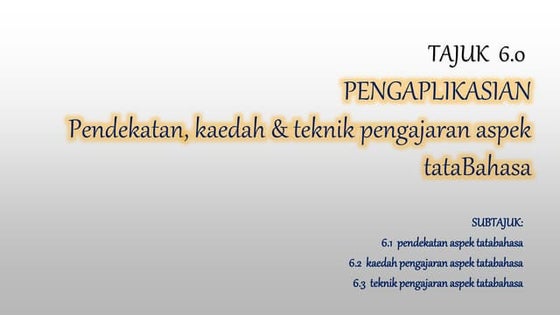 Elemen Tatabahasa Bahasa Melayu Sekolah Rendah Ejaan dan Tanda Baca | PPTX