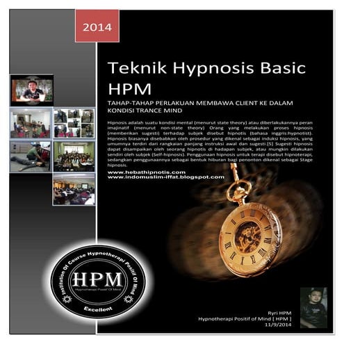 Teknik hypnosis basic HPM | PDF
