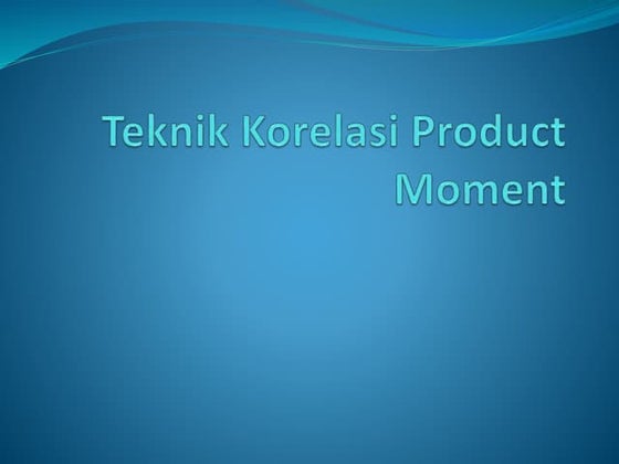 Korelasi Point Biserial | PPT
