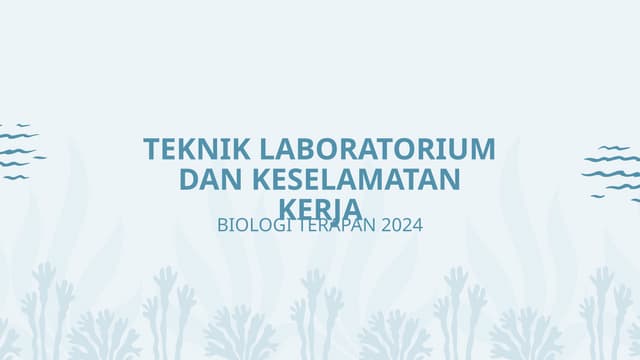 Perhitungan Pembuatan Larutan Pereaksi | PPTX