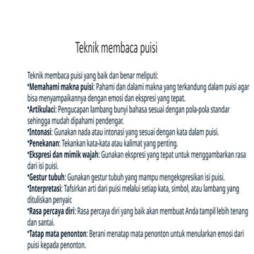 Teknik membaca puisi oleh iwan agus.pptx
