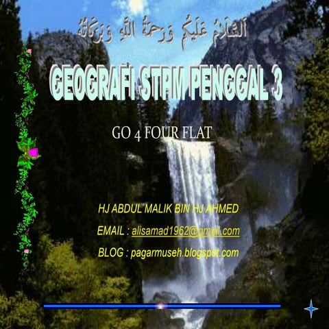 Teknik menjawab geo stpm penggal 3 | PPTX
