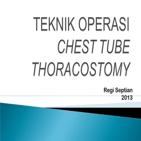 Teknik operasi ctt regi | PPT
