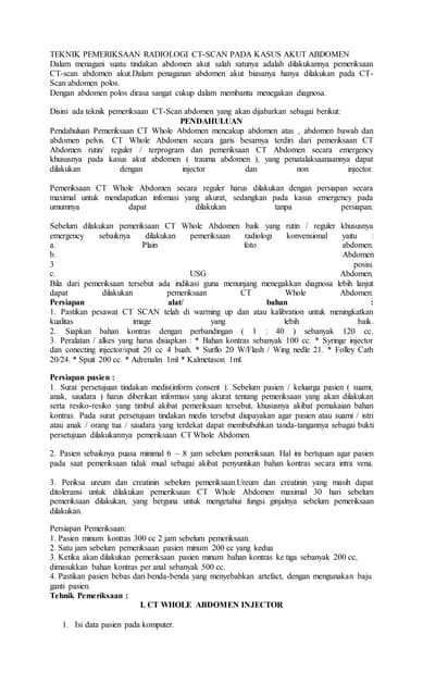 Ct scan kimnal presentation | PPT