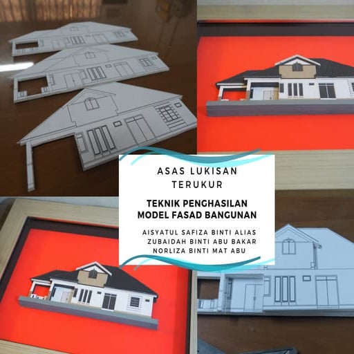 Teknik penghasilan model fasad bangunan | PDF