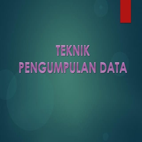 Teknik Pengumpulan data dalam Penyusunan.pdf