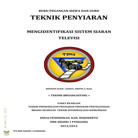 Teknik penyiaran 2 mengidentifikasi sistem siaran televisi | PDF