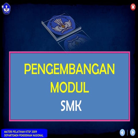 Teknik Penyusunan Modul SMK | PPT