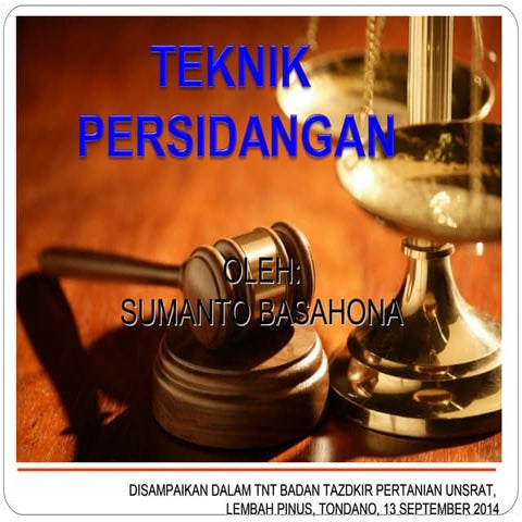 Teknik persidangan ok | PPT