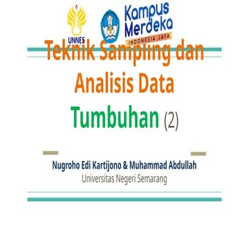 Teknik Sampling dan analisis data tumbuhan02.pptx