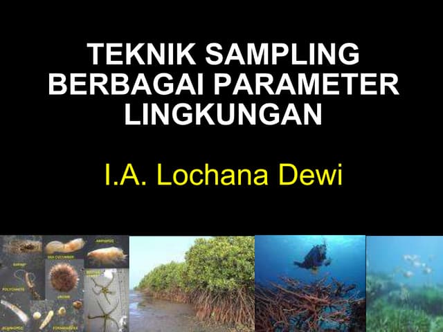 Cara Pengambilan Sampel Sampling Air | PDF