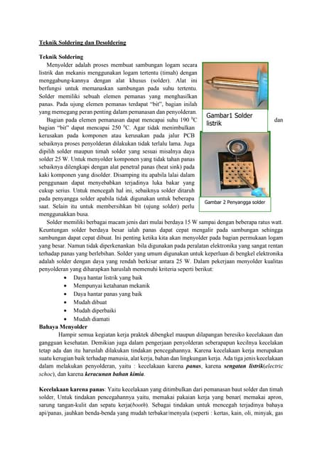 X. PPIMRE. 1 - Teknik Soldering dan Desoldering.pptx
