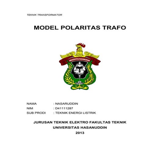 Teknik transformator | PDF