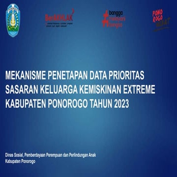 Teknis Mekanisme Penetapan Data Sasaran Kemiskinan Extreme.pptx