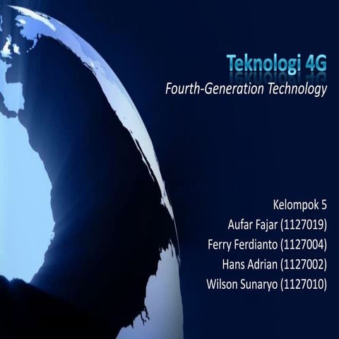 4G Technology | PDF