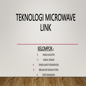 Presentasi Teknologi microwave link.pptx