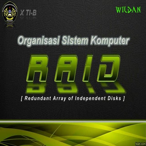 Teknologi Raid (SISKOM) | PPTX