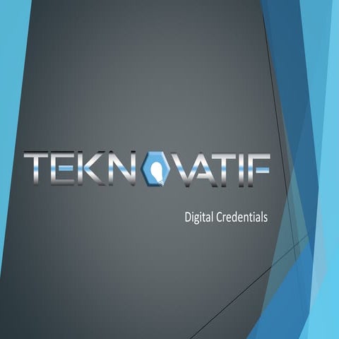 Teknovatif digital credential | PDF