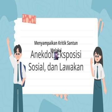 Teks Anekdot_Bahasa Indonesia Kelas 10.pptx