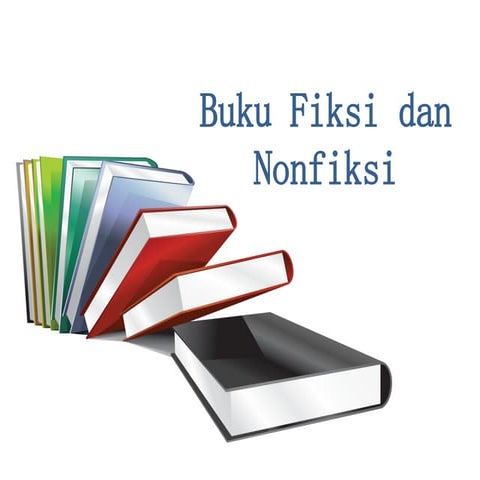 presentasi dengan materi pembelajaran teks fiksi dan non fiksi | PPTX