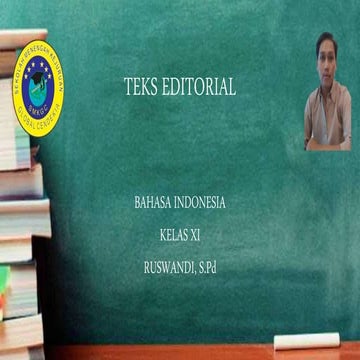 Teks editorial | PPTX