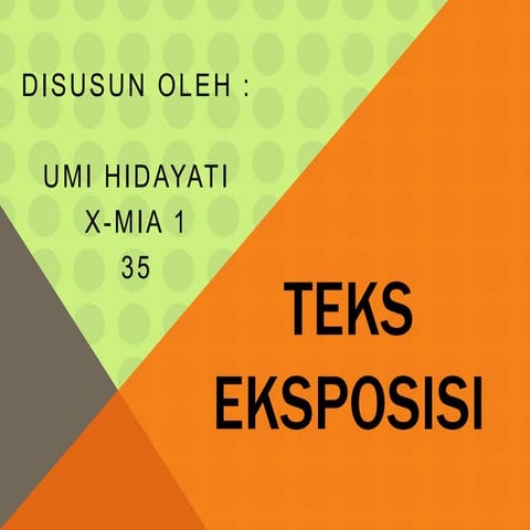 Teks Eksposisi | PPTX