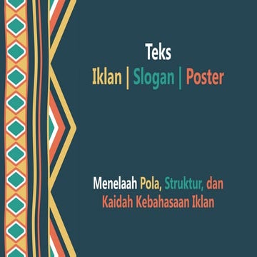 Teks Iklan kelas 8 kurikulum merdeka 2024 | PPTX