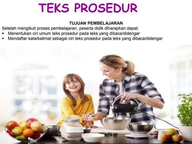 Power point teks prosedur | PPTX