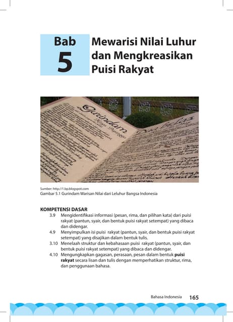 BMMB3193 : PUISI MELAYU MODEN SAJAK | PDF