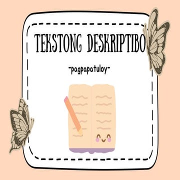 Kahulugan at mga katangian ng isang tula | PPTX