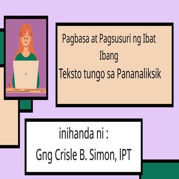 3-TEKSTONG IMPORMATIBO (Para Sa Iyong Kaalaman).pptx