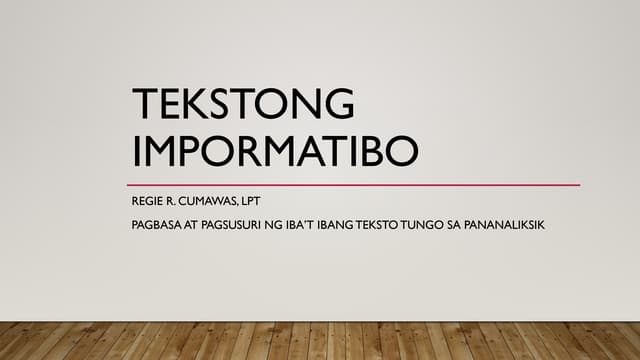 FILIPINO-ARALIN 3 TEKSTONG IMPORMATIBO.pptx