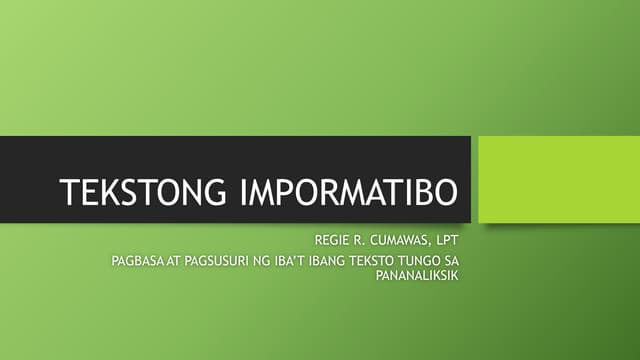 FILIPINO-ARALIN 3 TEKSTONG IMPORMATIBO.pptx