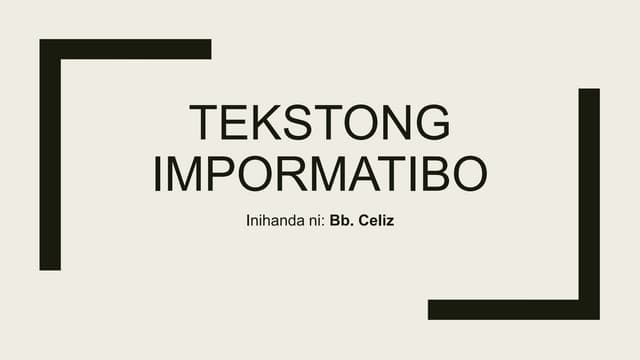 FILIPINO-ARALIN 3 TEKSTONG IMPORMATIBO.pptx