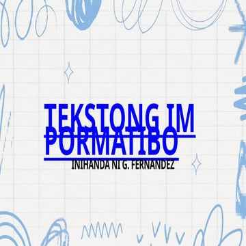 Aralin 1- Week-3- Tekstong Impormatibo.pptx