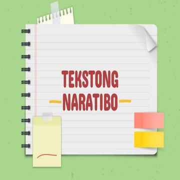 Comprehensive Guide to Tekstong Naratibo: Elements and Techniques in ...
