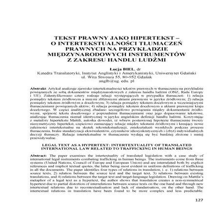 Kim jest kognitywista? | PDF